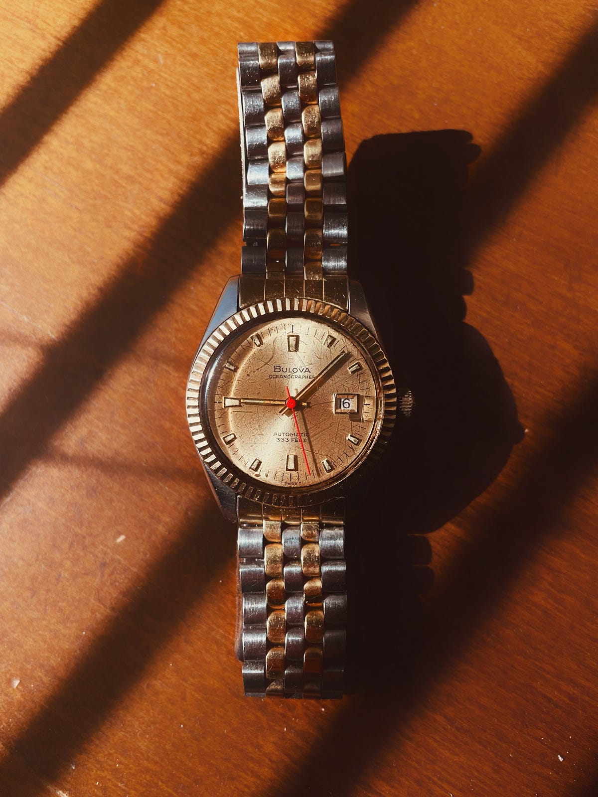 The Poor man’s Rolex Datejust. This is my 1969 Bulova Oceanographer ...