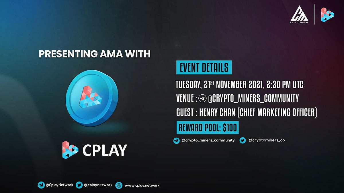 Cplay crypto...... AN OVERVIEW OF CPLAY | by Obigidon | Medium