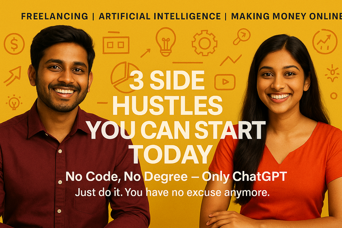 3 Side Hustles using ChatGPT To Get Rich in 2026 | by Tanmoy Das | ILLUMINATION