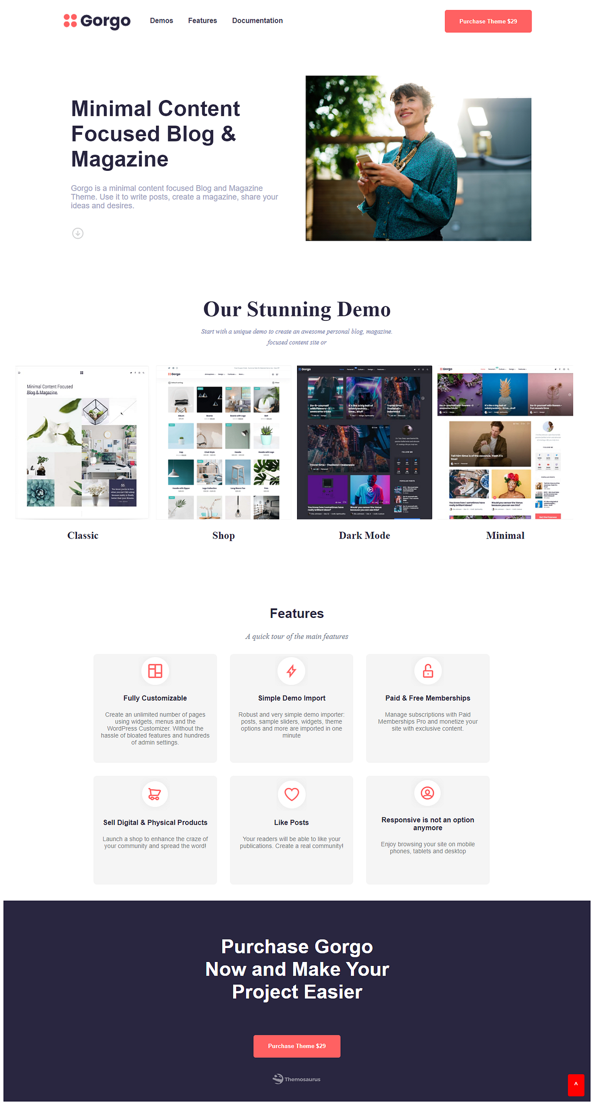 Gorgo one page landing page design image to html that is single landing page (not responsive ...