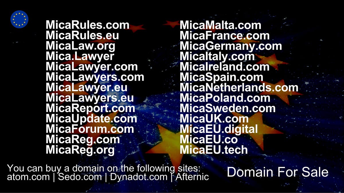 Discover the Ultimate MiCA Domain Portfolio: Dominate the Crypto ...