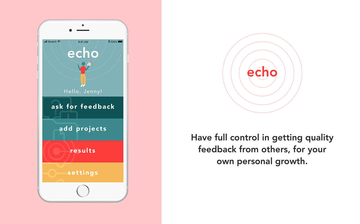 UX Case Study: Echo. Context | by Rose Aunaetitrakul | Medium