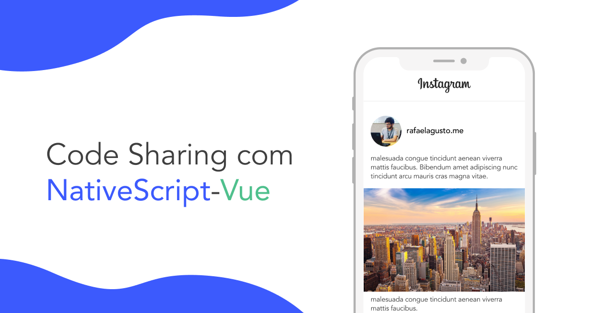 Code Sharing com NativeScript-Vue | by Rafael Augusto | Medium