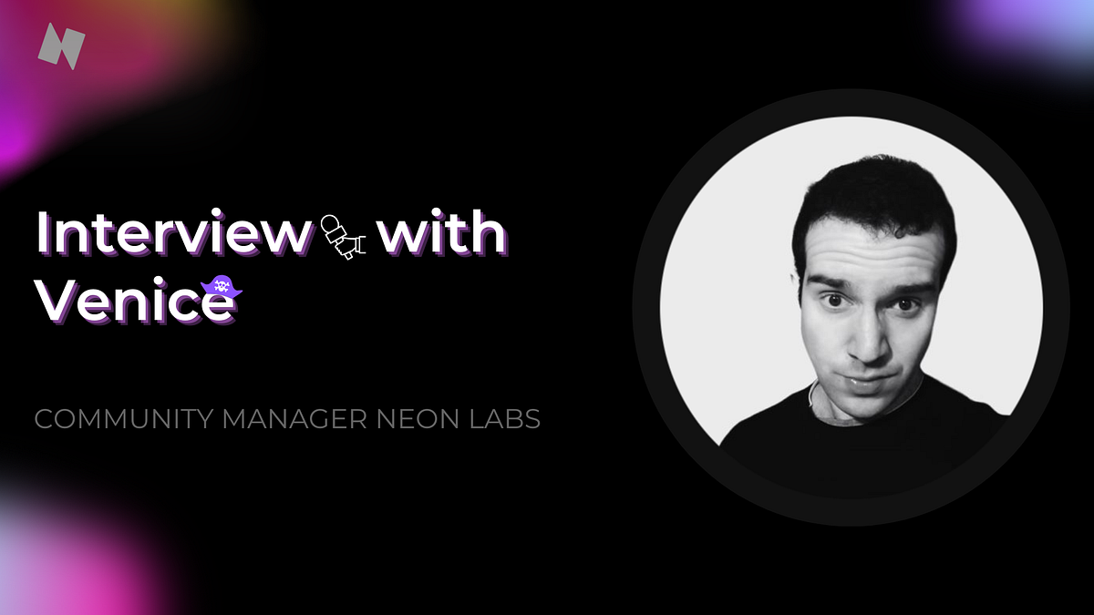 Neon Interview #1. Boom boom boom! The first Neon… | by Dreamer_crypto ...