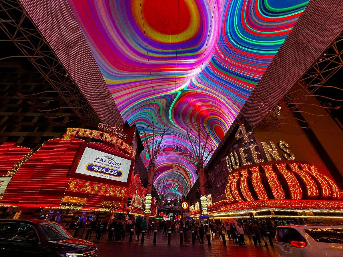Fremont Street in Vegas. Downtown Las Vegas Experience | by Edi Parnala ...