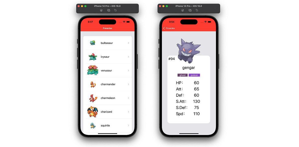寶可夢圖鑑App. 目的：練習TableView、抓取API、使用解析JSON、透過SegueAct… | by HanYuan | 彼得潘的 Swift iOS / Flutter App ...