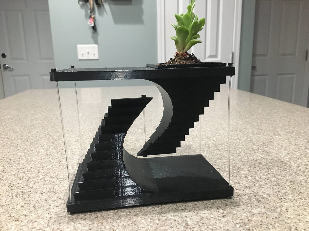 Build a 3D Printed Tensegrity Planter | by Jason Bowling | Medium