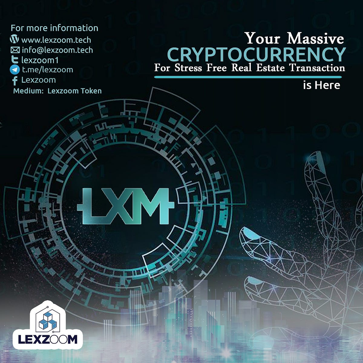 Lexzoom Token Is Here! Take Advantage Of Our VIP Token Sales And Invest ...