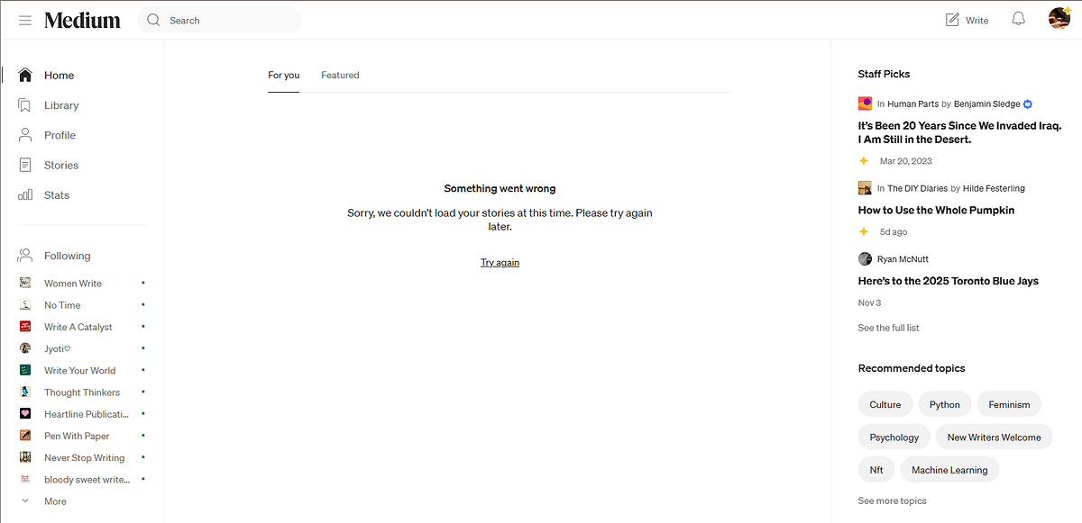 When a Website Disappears Without Warning | by Amanur 🍁 | Unscripted ...