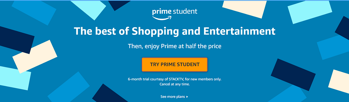Amazon Coupon Codes for Students. Free 6-month trial of Amazon Prime ...