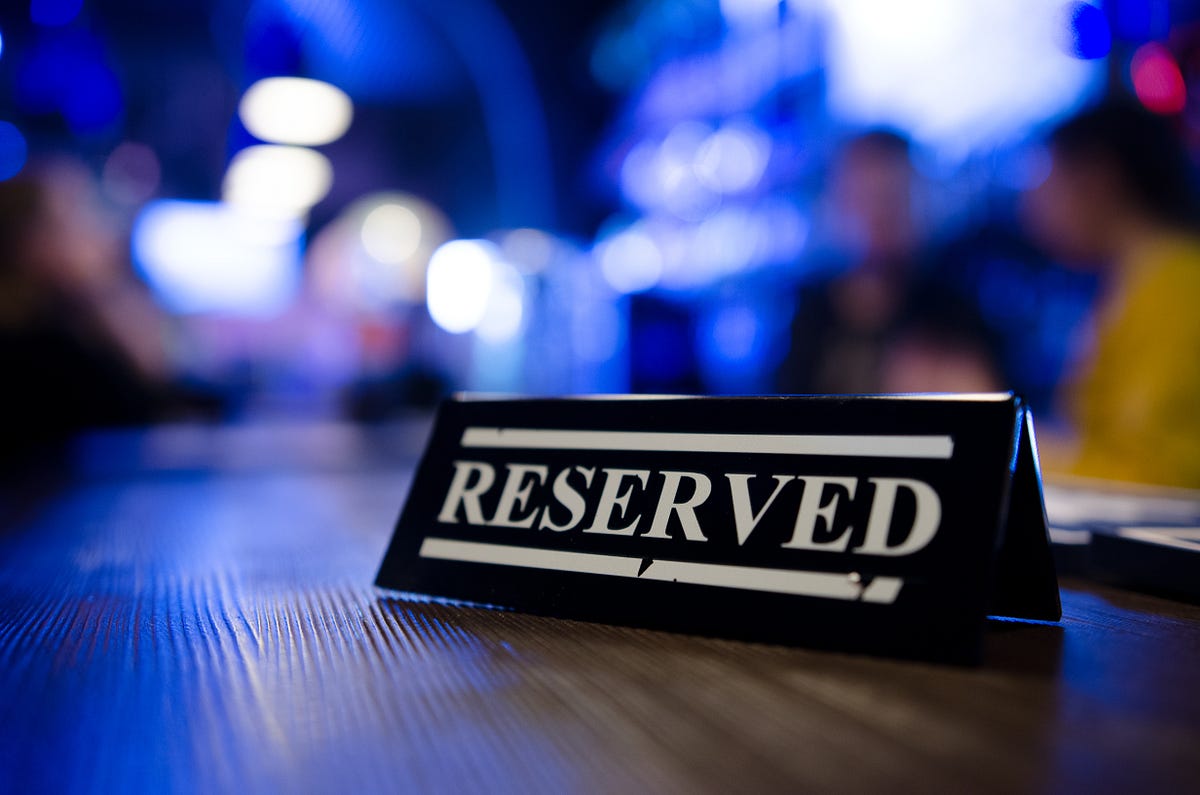 Do you have a reservation? The Two Minute Save! | by Kathi Laughman ...