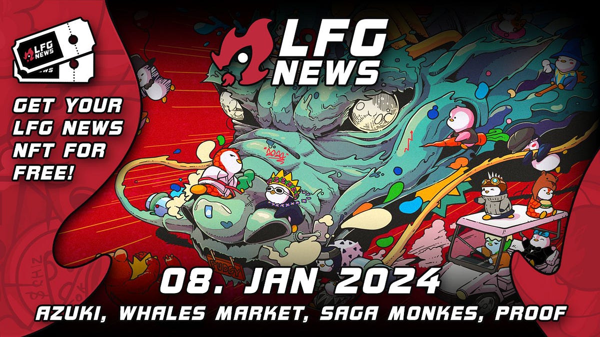 $ANIME by Azuki, Whales Market, Saga Monkes and PROOF Talons ...