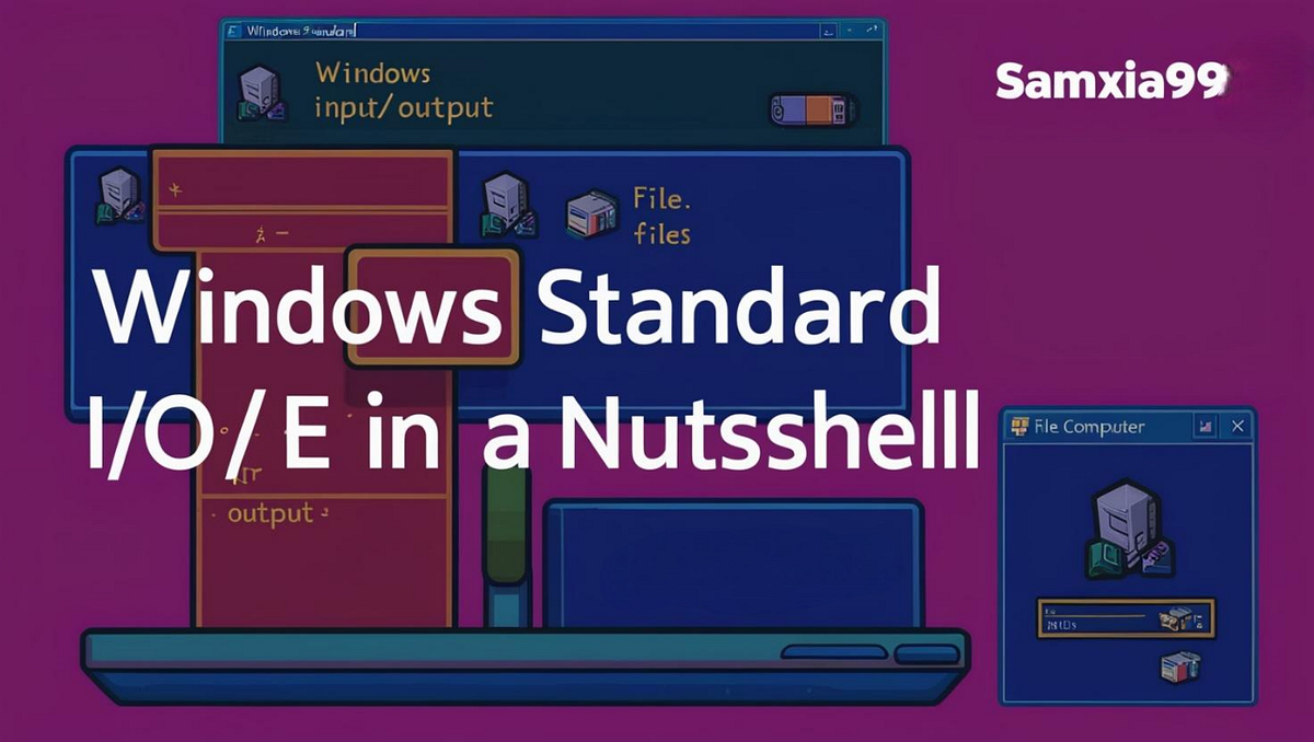 Windows Standard I/O/E In Nutshell | by Samxia99 | System Weakness