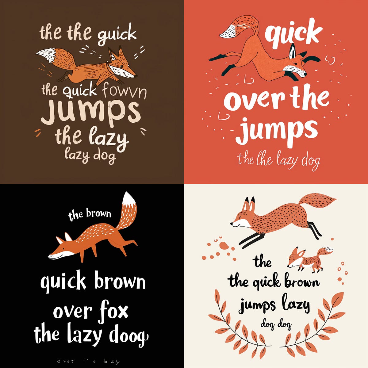 10 typography prompts putting Midjourney v6 to the test | by Zack ...