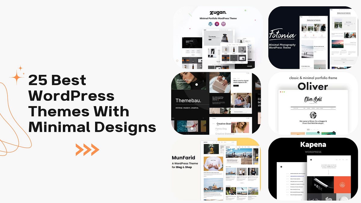 25 Best WordPress Themes With Minimal Designs | Bootcamp