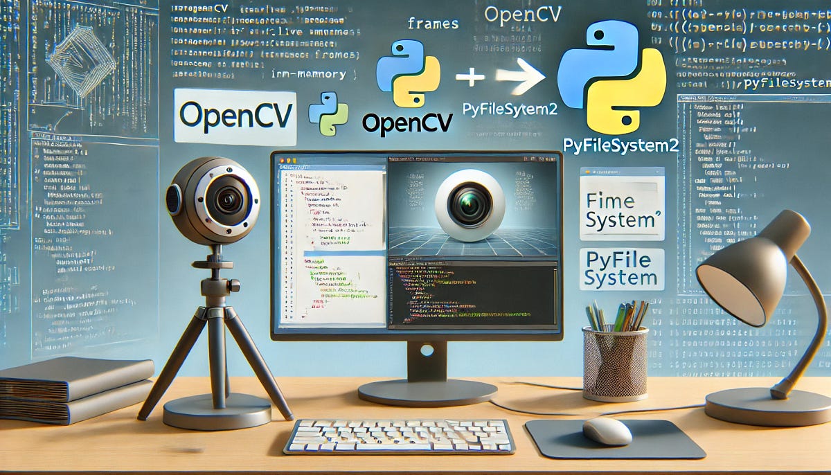 PyFilesystem2: Storing Frames Captured by OpenCV in an In-Memory Filesystem | by hadi tayanloo ...