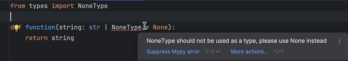 Python Type Hints: How Many Ways Can You Say ‘Optional’? | by Laurent ...