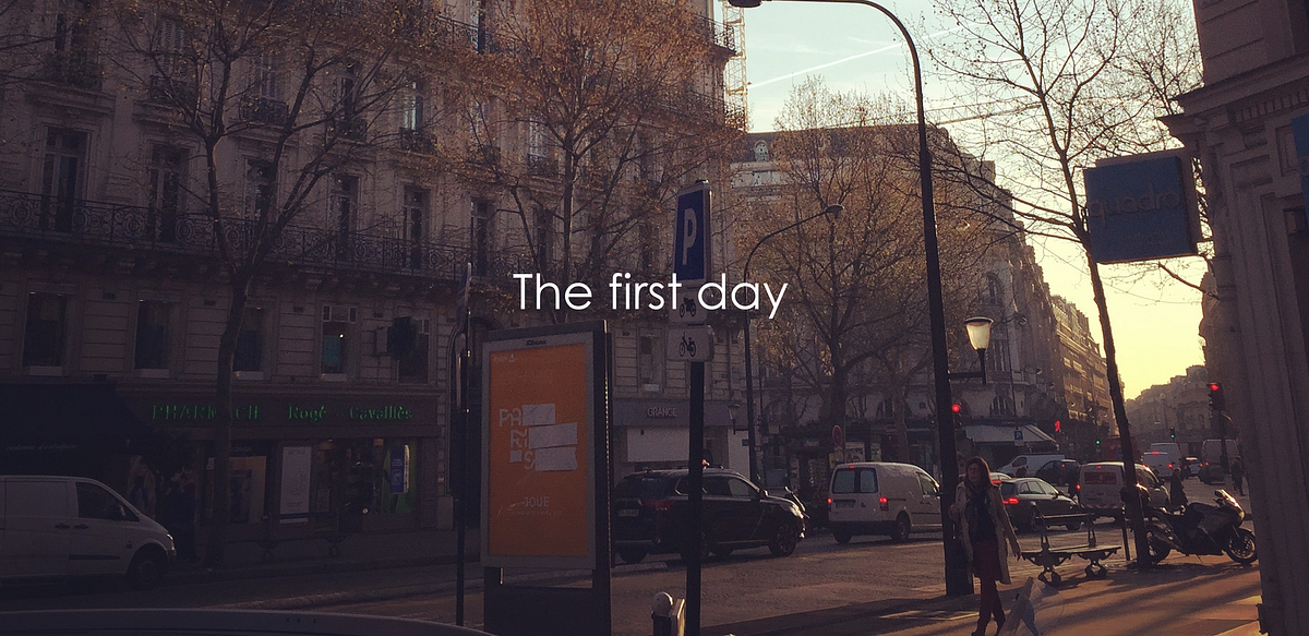 I think there’s a fundamental difference between going somewhere and ...