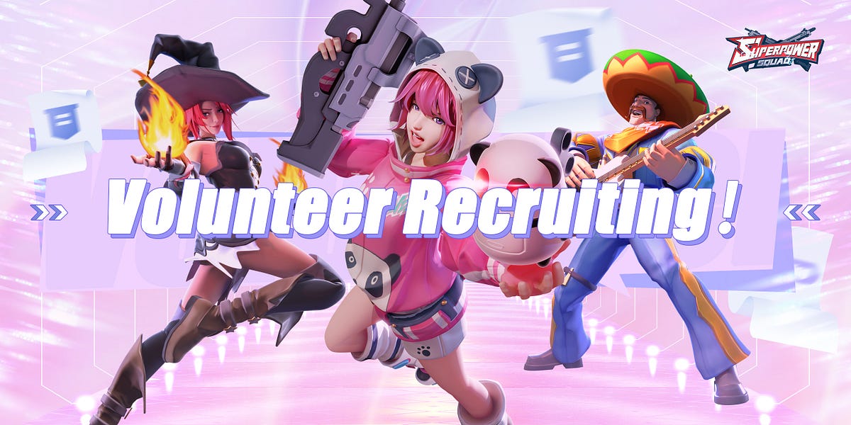 ANNOUNCEMENT: Superpower Squad is recruiting community ambassadors ...