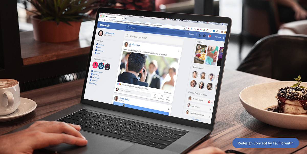 Yeah, so I redesigned Facebook… — a UX case study | by Tal Florentin ...