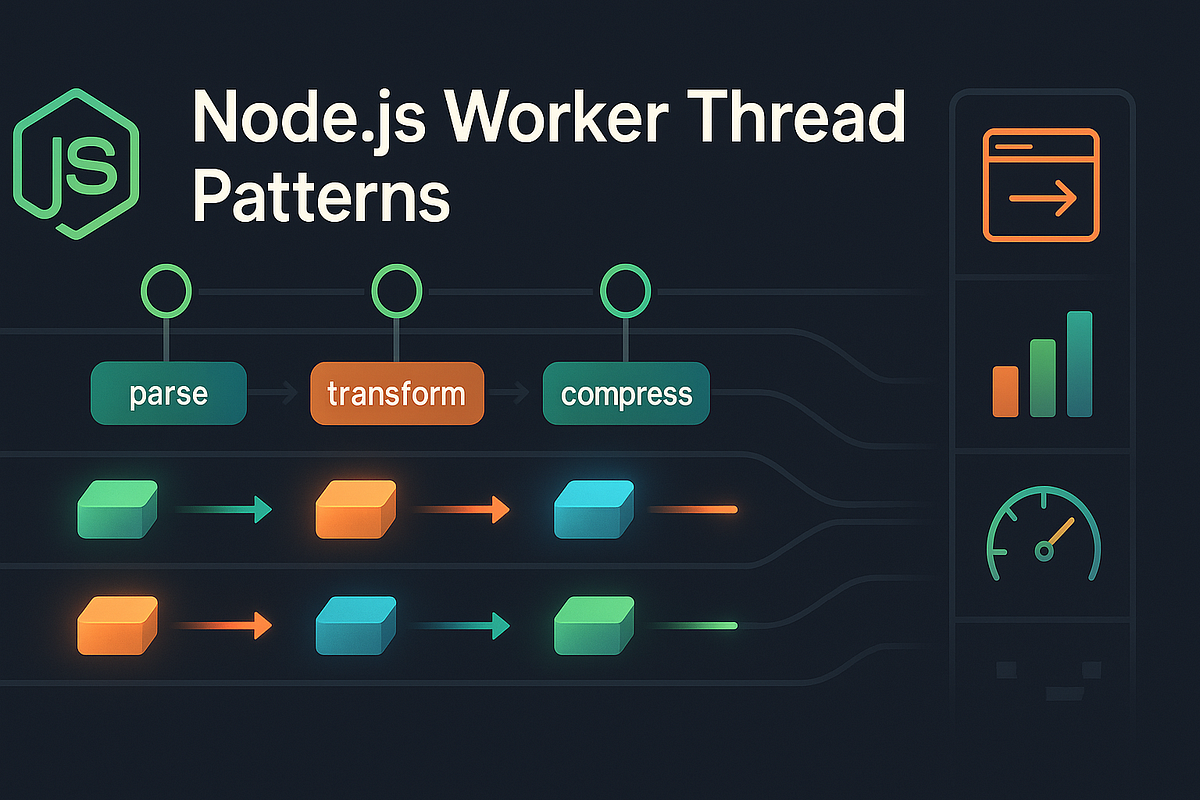 Top 7 Node Worker-Thread Patterns for CPU-Heavy Pipelines | by Syntal | Nov, 2025 | Medium