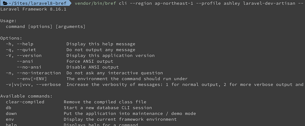 Laravel 8 + Bref 1.0 執行 artisan 與排程工作 | by Azole (小賴) | Medium