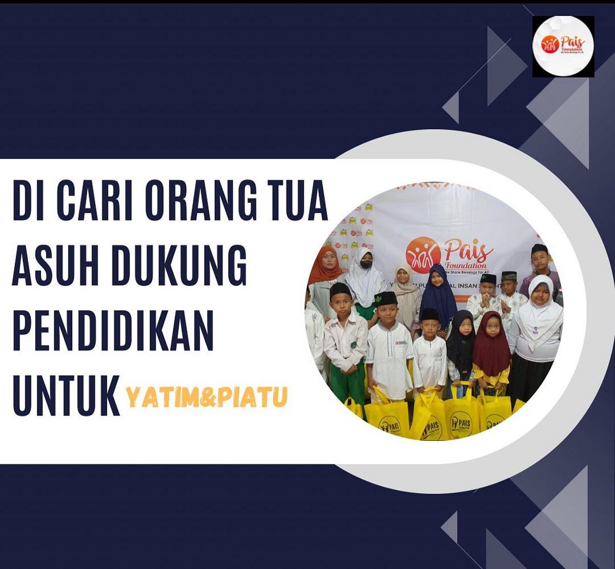 0856–9232–9194 DICARI , Orang Tua Asuh Untuk Yatim dan Piatu Bagoang ...