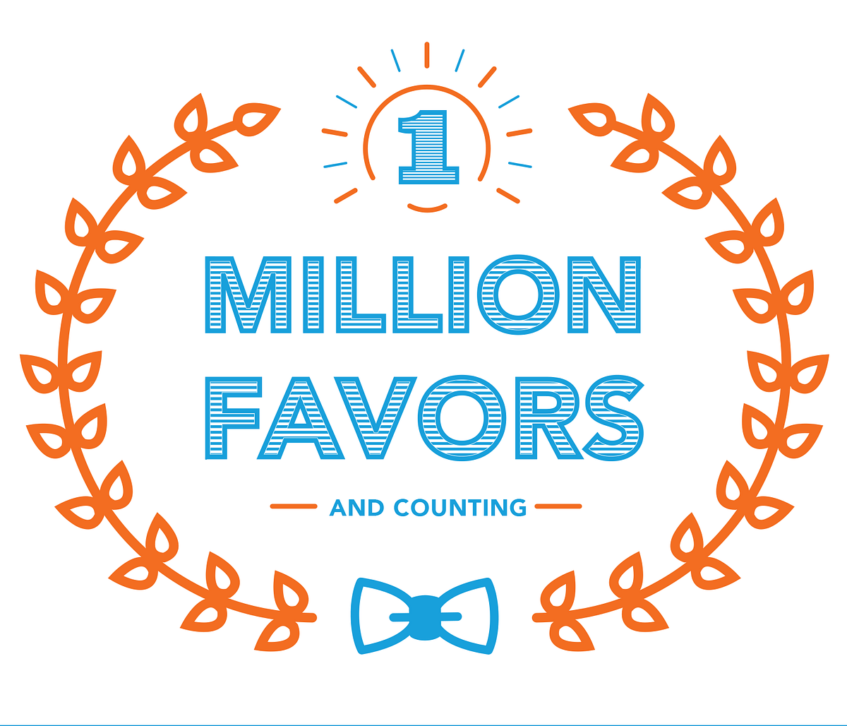1 Million Favors. 15 Cities. | by Zac Maurais | Medium