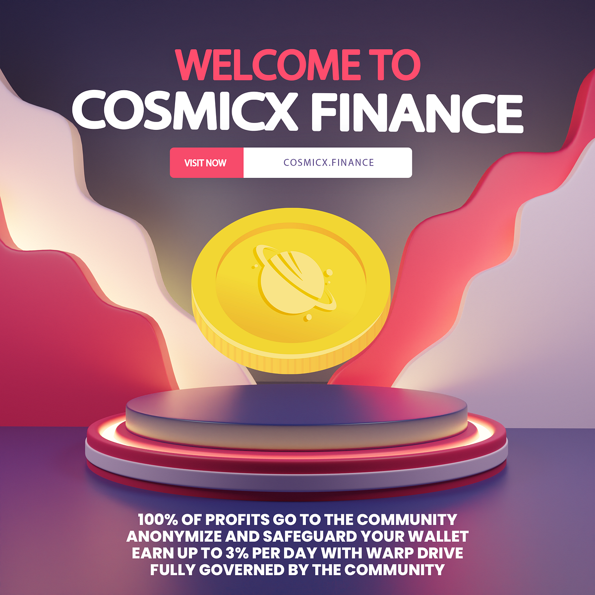 CosmicX Finance Introduction. CosmicX: A Revolutionary DeFi Platform ...