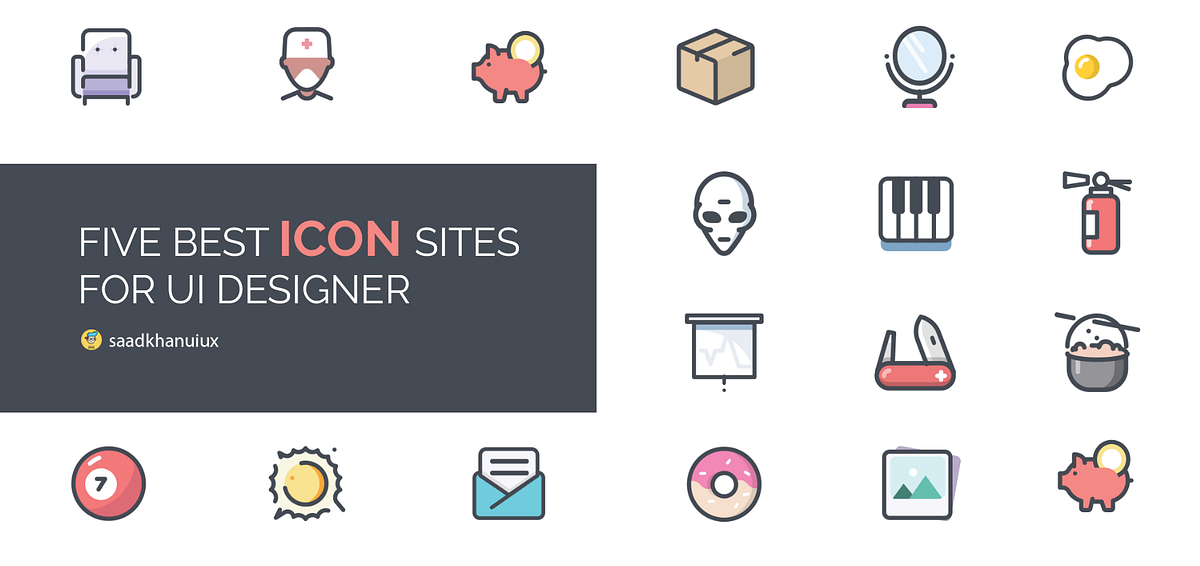 Find the best icon sets for UI design. | by Shad Khan UI/UX | Medium