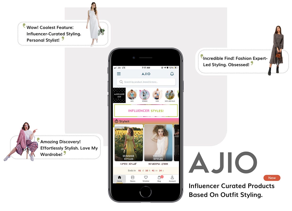 “Ajio Styleit”: Unleashing the Power of Influencer-Curated Styling ...