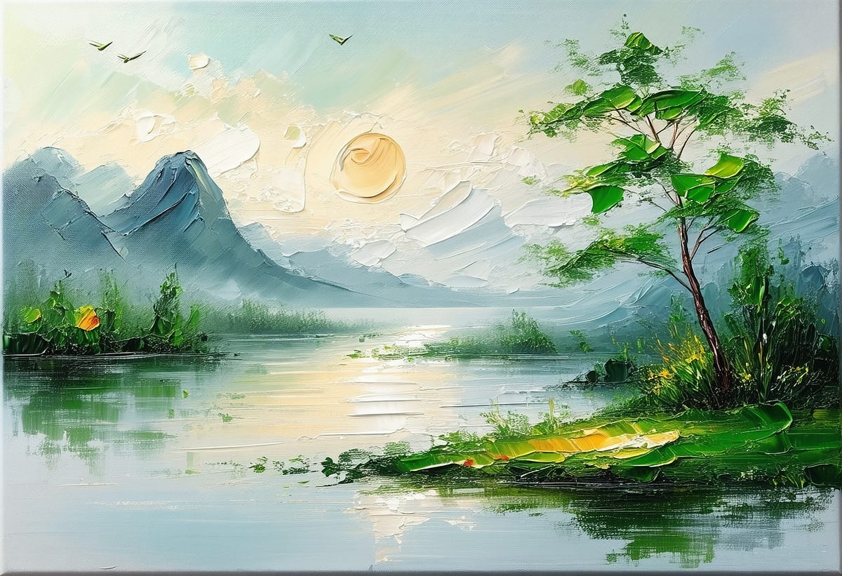 A Piece of Calm: Experiencing Serenity Through This Beautiful Landscape ...