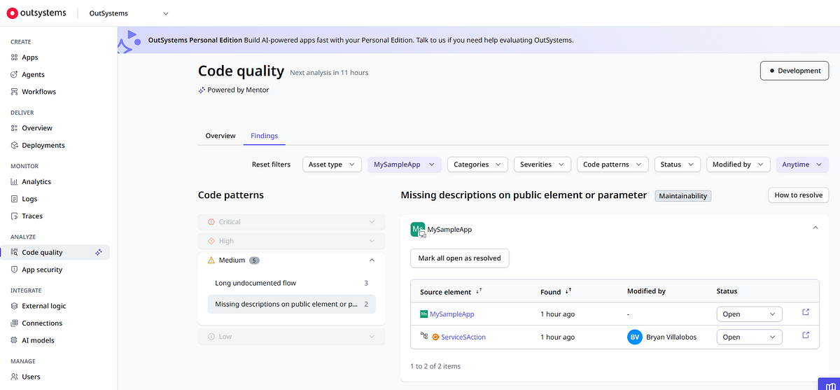 What I Learned (and Found Out) while using ODC Code Quality — Part 1 | by Bryan Villalobos | Medium