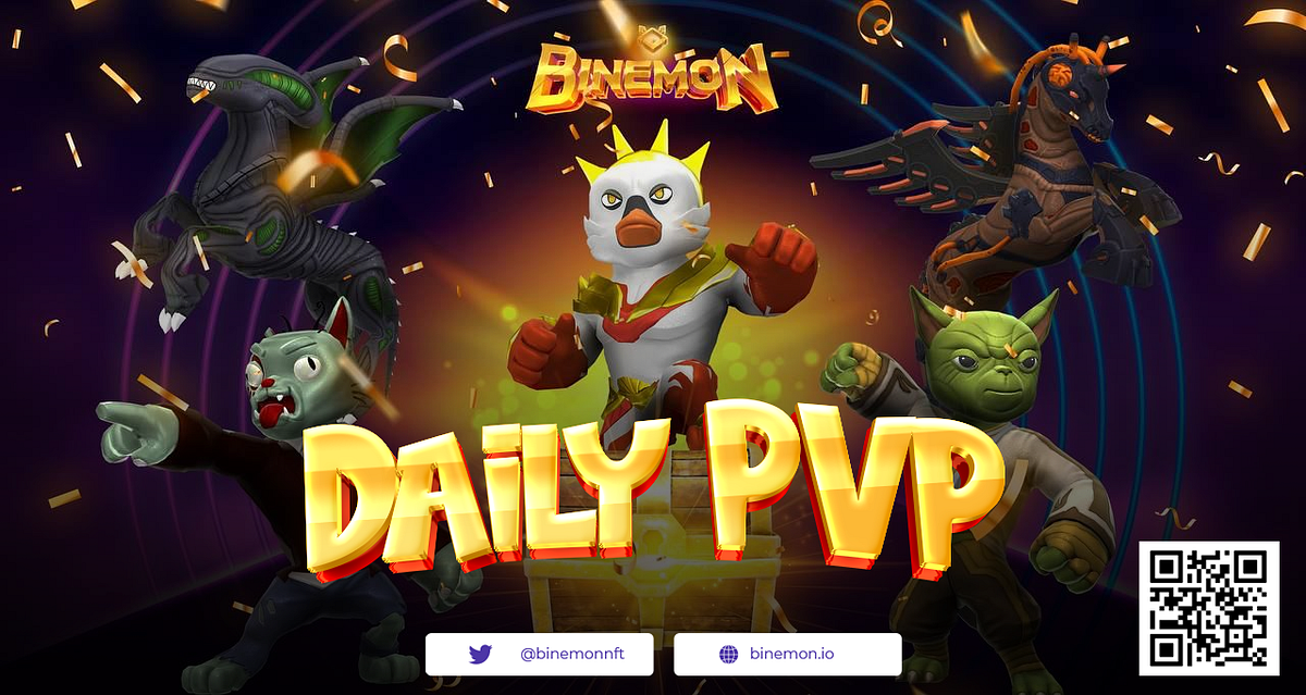 Binemon Daily PVP Gameplay. Going through 3/10 development phases… | by ...
