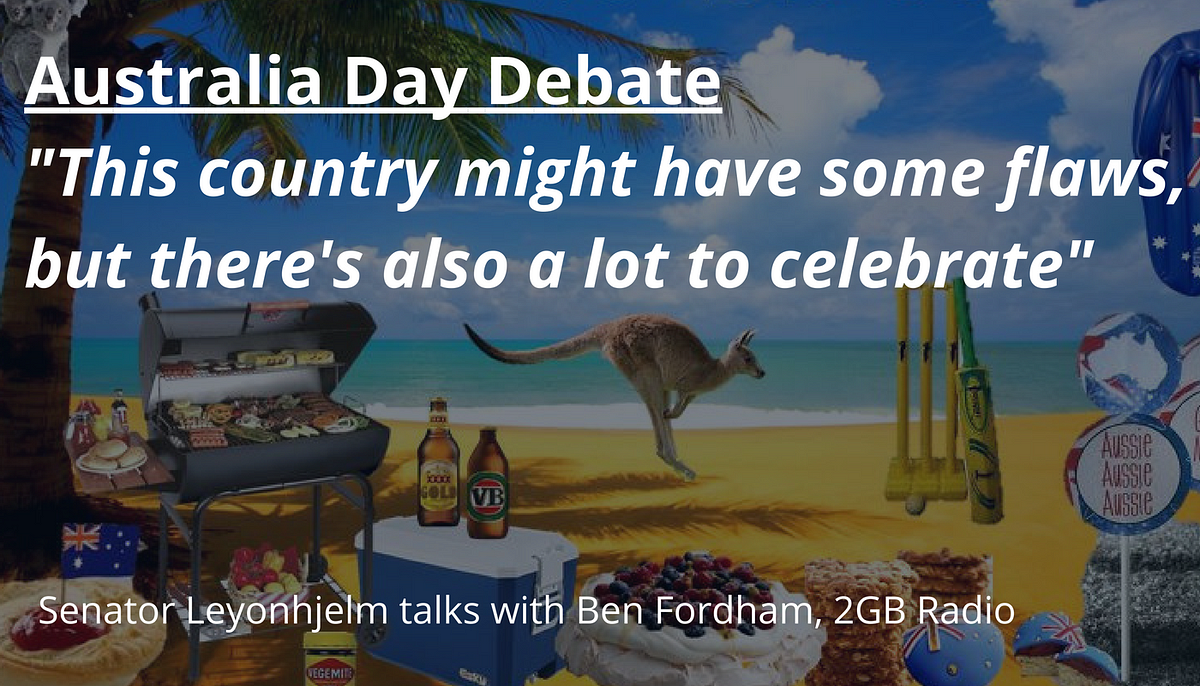 On the Australia Day debate. Senator Leyonhjelm talks with Ben… | by ...