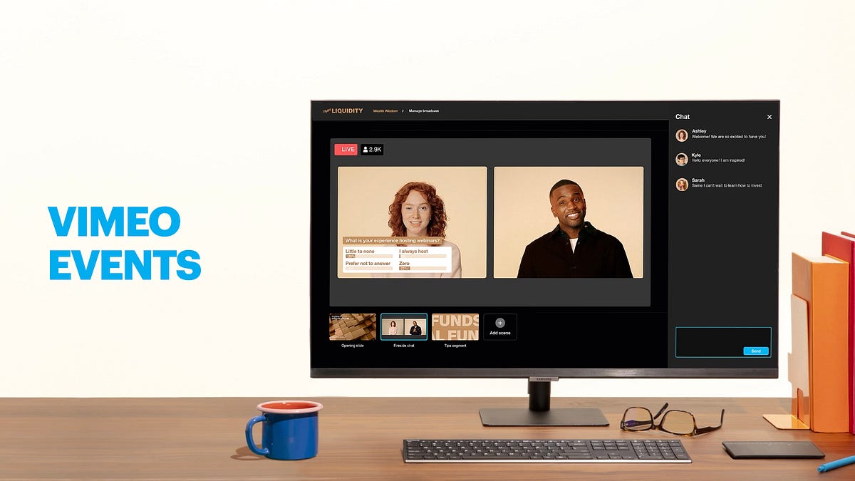 Enhancing Vimeo Events with layouts | by Anthony Conta | Vimeo ...
