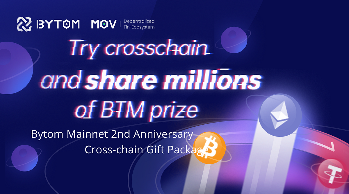 Bytom Mainnet 2nd Anniversary Cross-chain Gift Package- 1,000,000 BTM ...