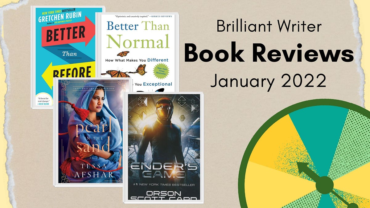 How to Be a BETTER You — Book Reviews: Pearl in the Sand, Ender’s Game ...