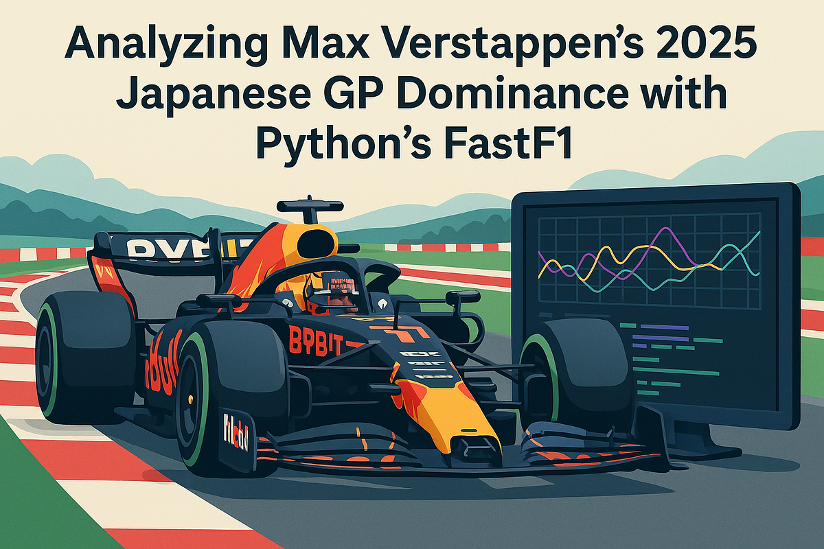 Analyzing Max Verstappen’s 2025 Japanese GP Dominance with Python’s ...