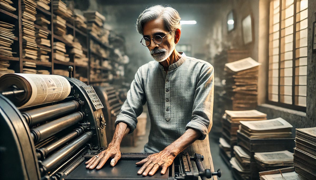 The Printing Press. The air was thick with humidity, as it… | by ...