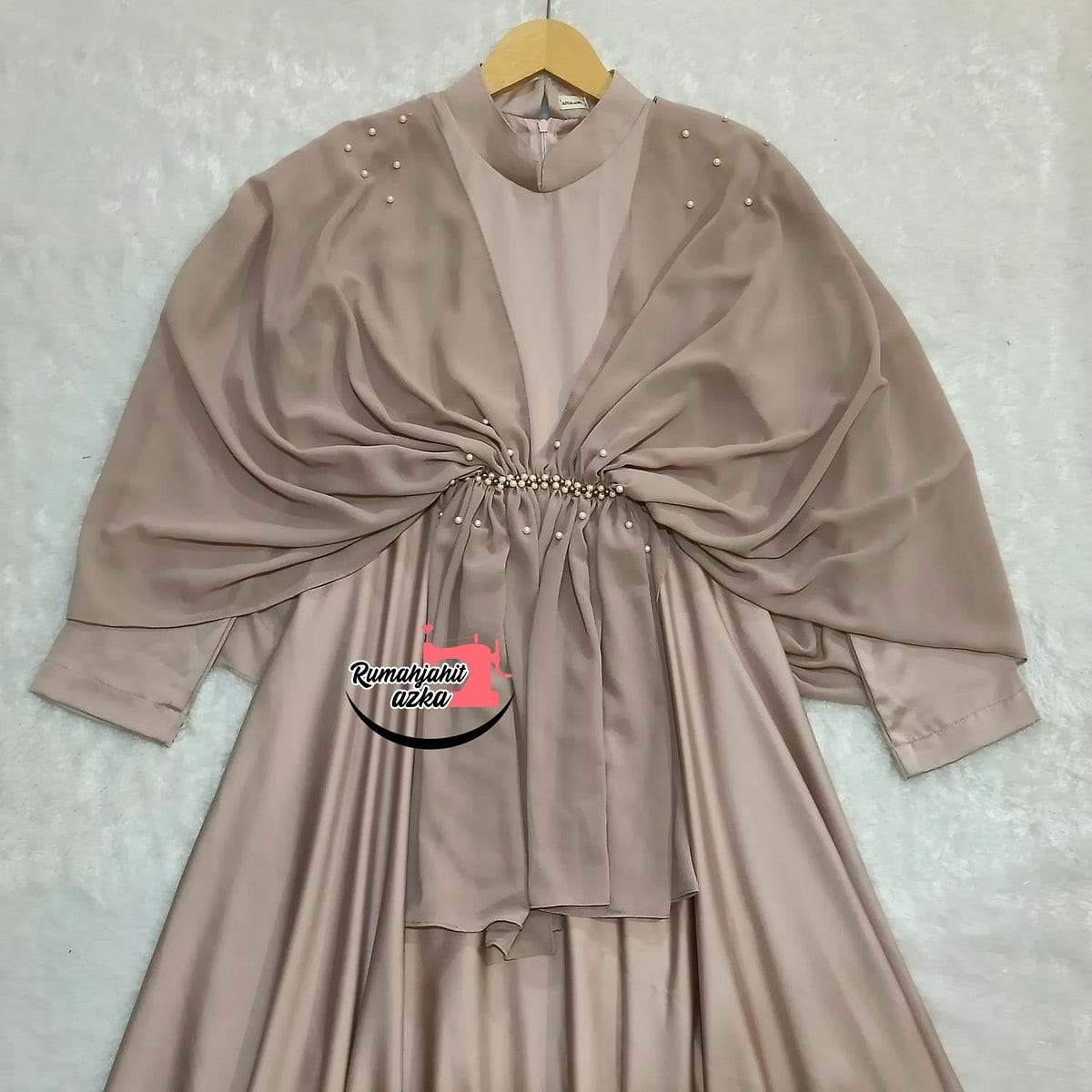 JAHIT RAPI! Dress Code, Brokat, Batik, Kondangan, Bridesmaid, Dress by ...