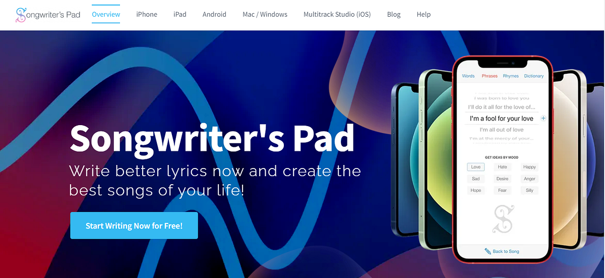 Song Writers Pad - Luis durpe - Medium