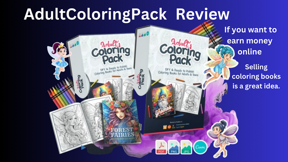 AdultColoringPack Review — Coloring Page for Adults & Teens | by Cx ...