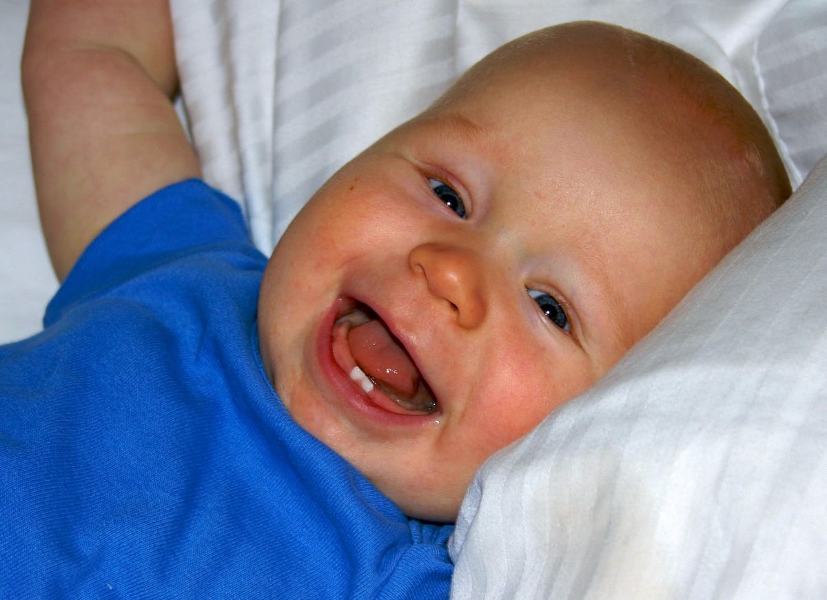 Born Laughing. Proving the theory of Original Joy | by Kelly Corbet ...