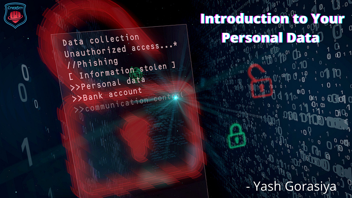 Introduction to Personal Data. We have seen in the previous story that ...