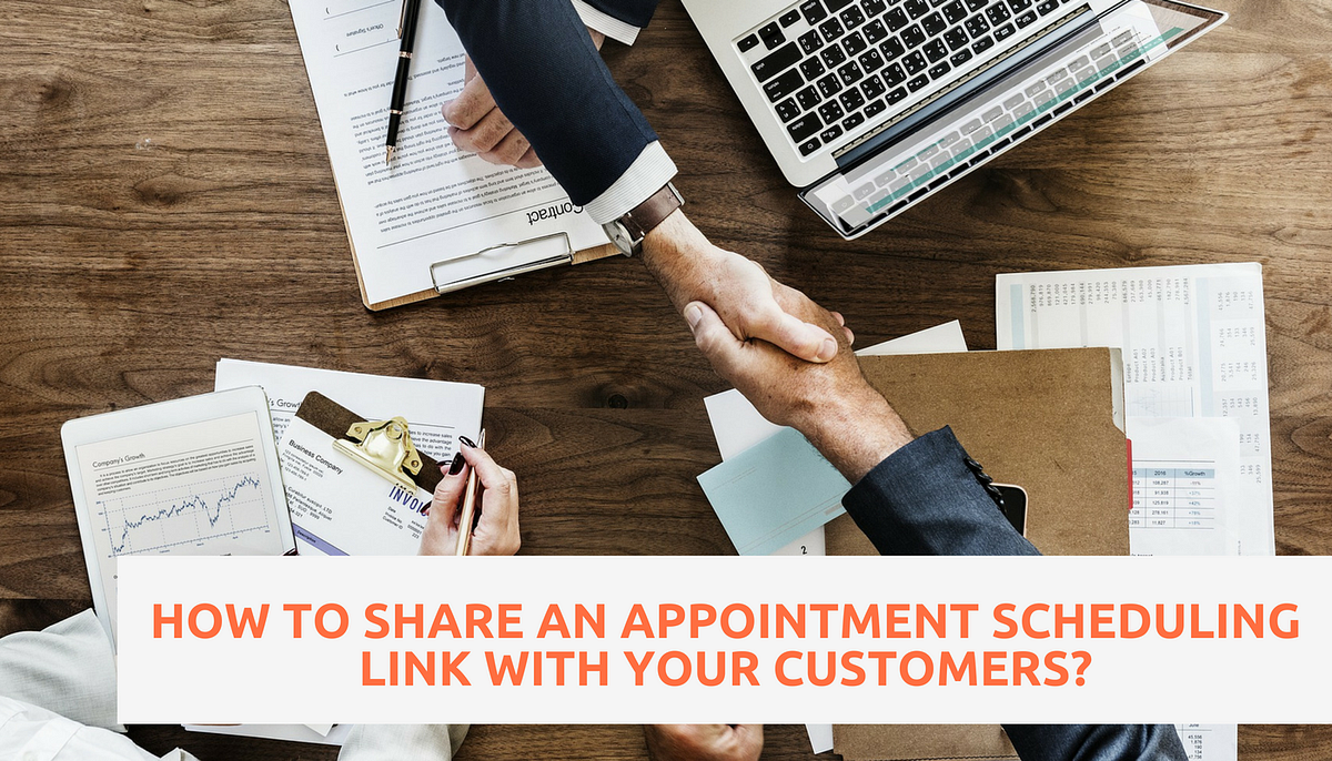 How to share an appointment scheduling link with your customers? | by ...