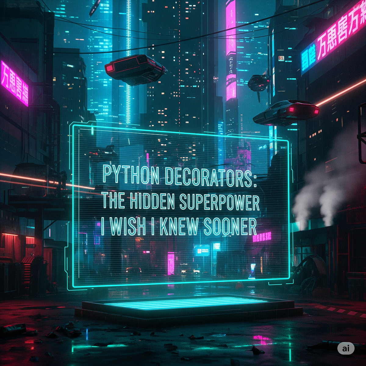 “Python Decorators: The Hidden Superpower I Wish I Knew Sooner” | by Aman Sharma | Level Up Coding