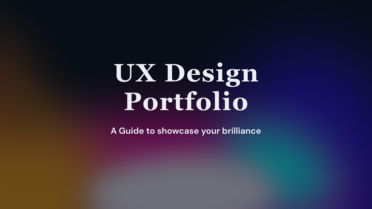 Crafting an Exceptional UX Design Portfolio | by Margi Kapadia ...
