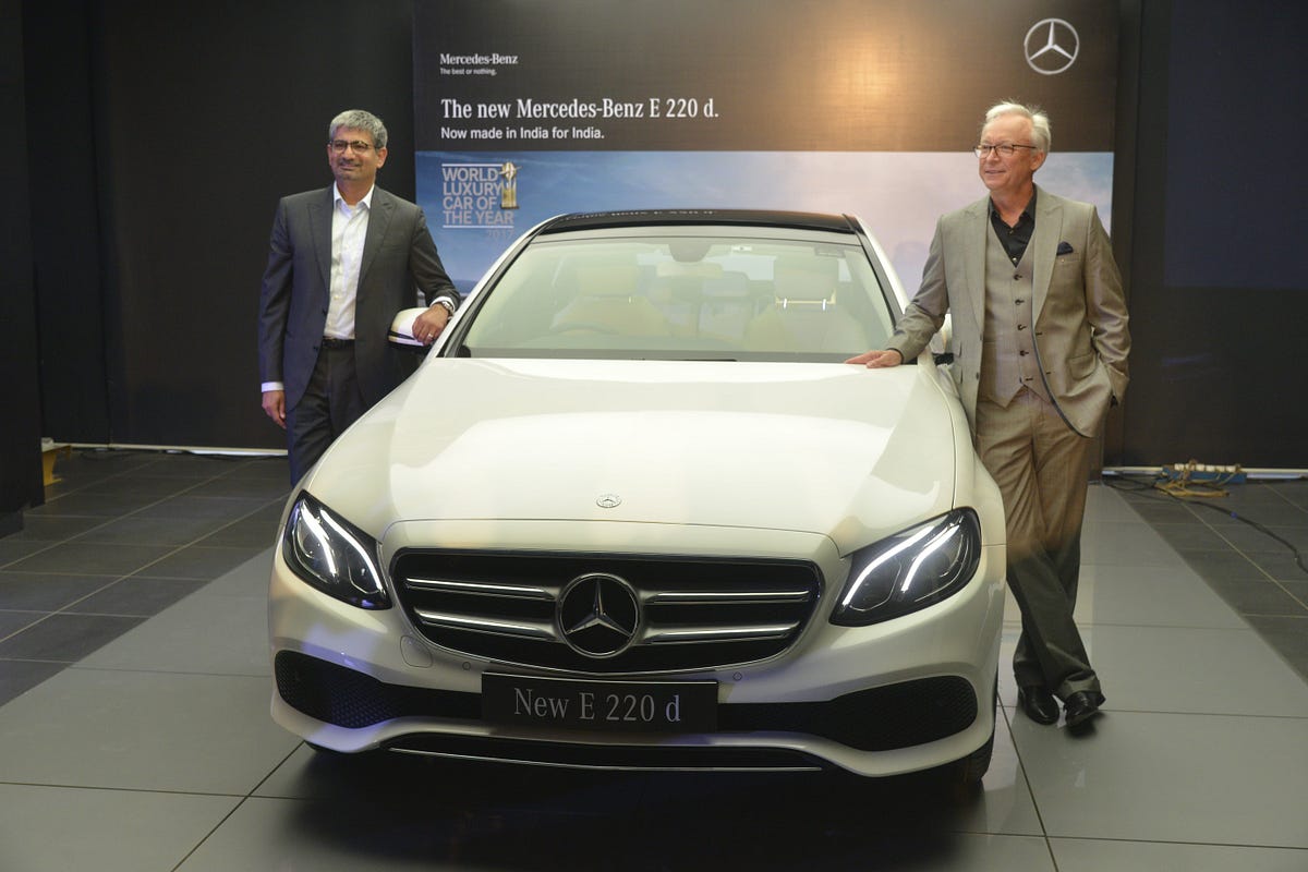 Mercedes Benz launches the new E-class 220d LWB | by Arvind Ramanathan ...