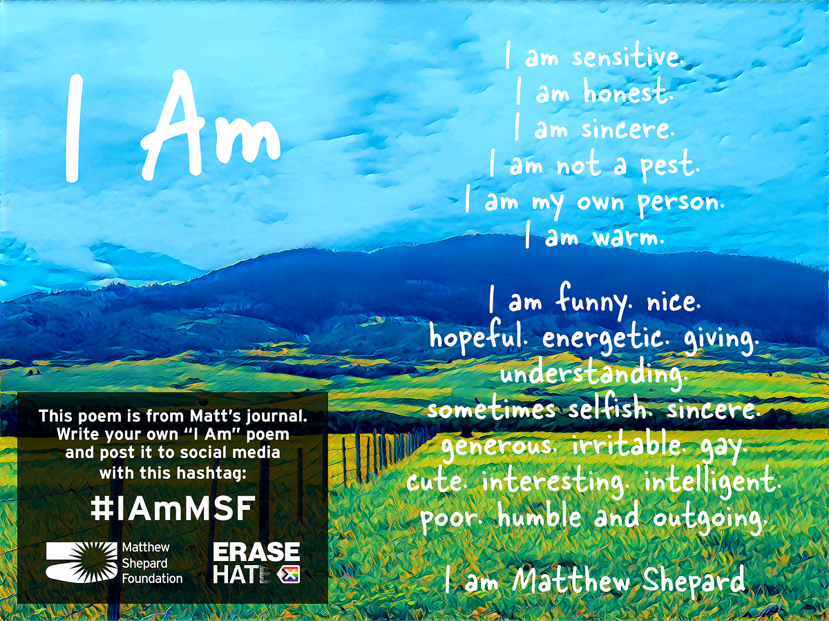 #IAmMSF Poems Demonstrate How We All Contain Multitudes - Matthew’s ...